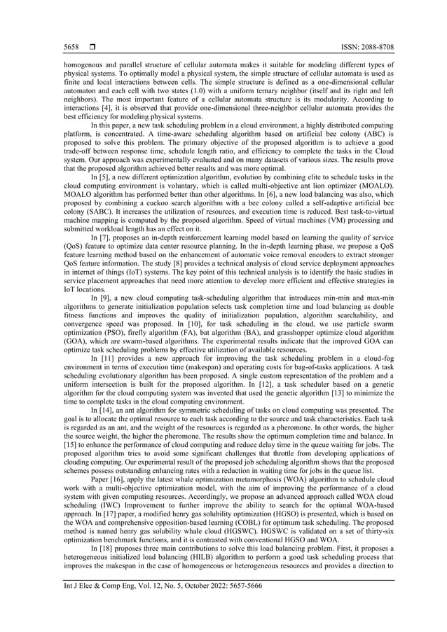 Multi Objective Tasks Scheduling Using Bee Colony Algorithm In Cloud Computing Pdf 