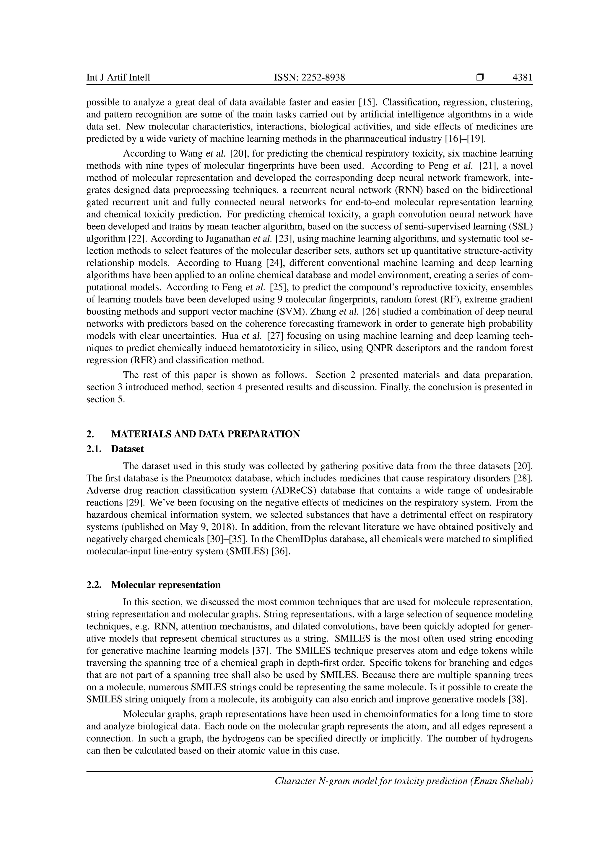 Character N-gram model for toxicity prediction | PDF