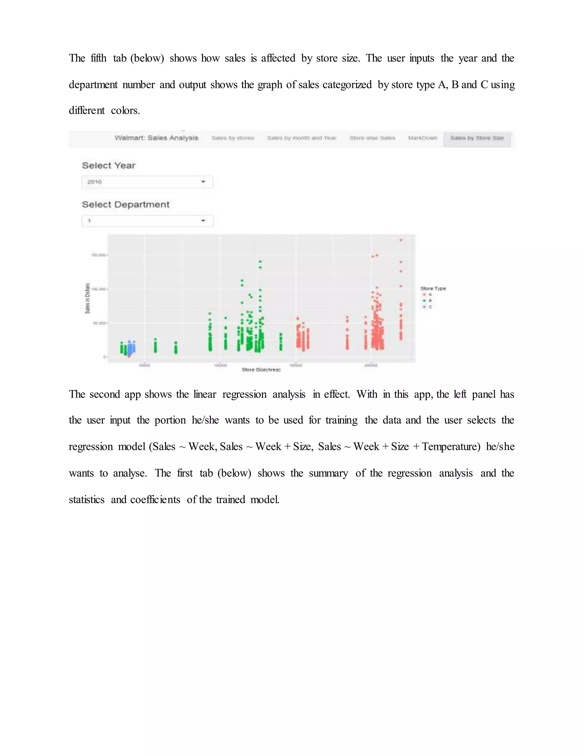 Final Project Report - Walmart Sales | DOCX