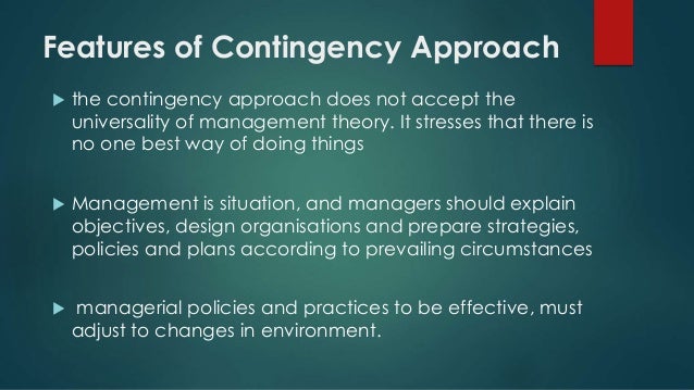 contingency