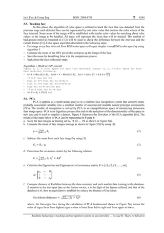 Realtime human face tracking and recognition system on uncontrolled ...
