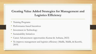 Logistics and supply chain operations at Flipkart | PPTX