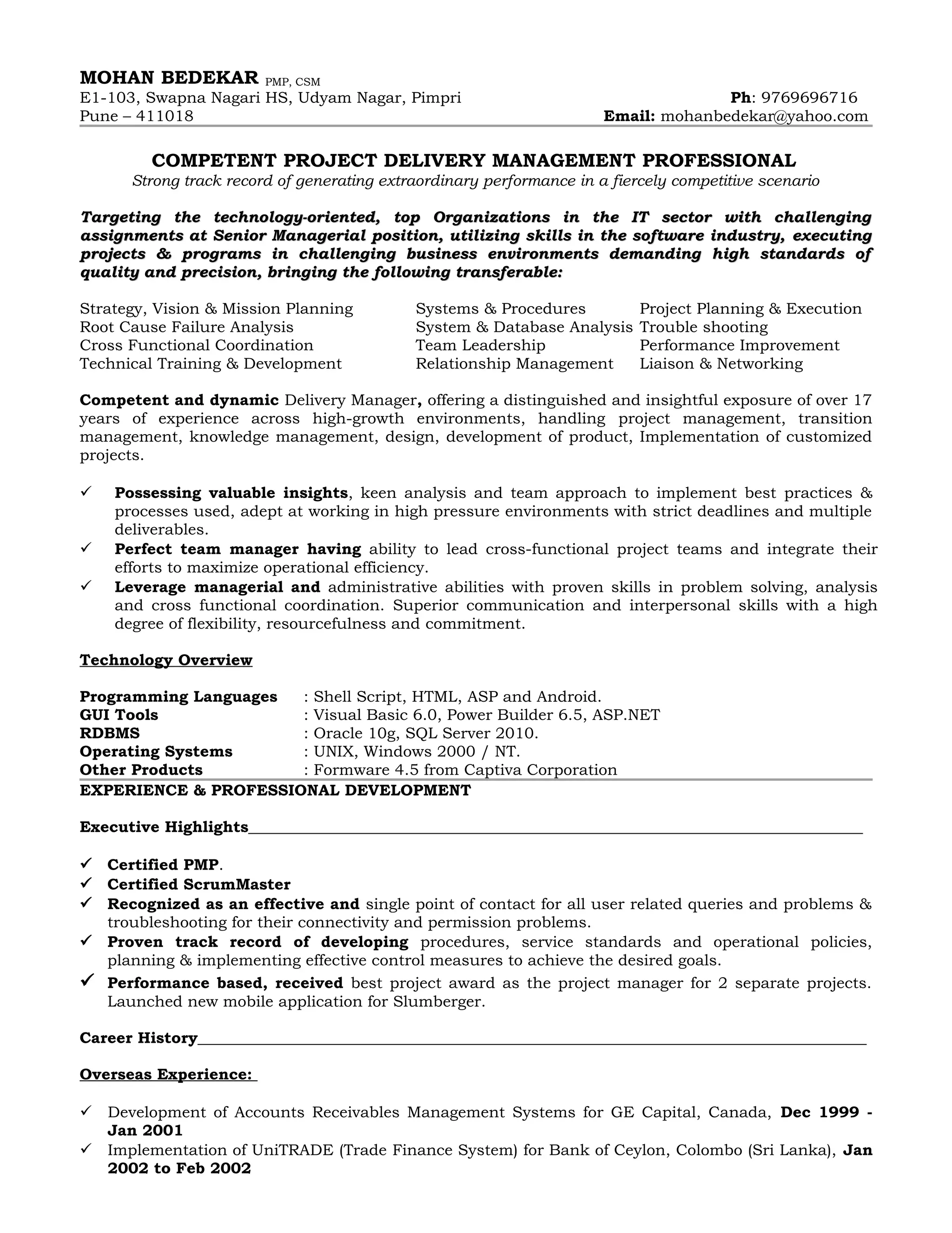 Mohan_Bedekar_Final | PDF