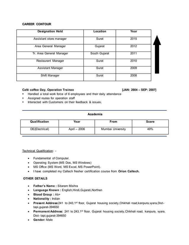 Rajesh_CV | DOCX | Business Administration | Business