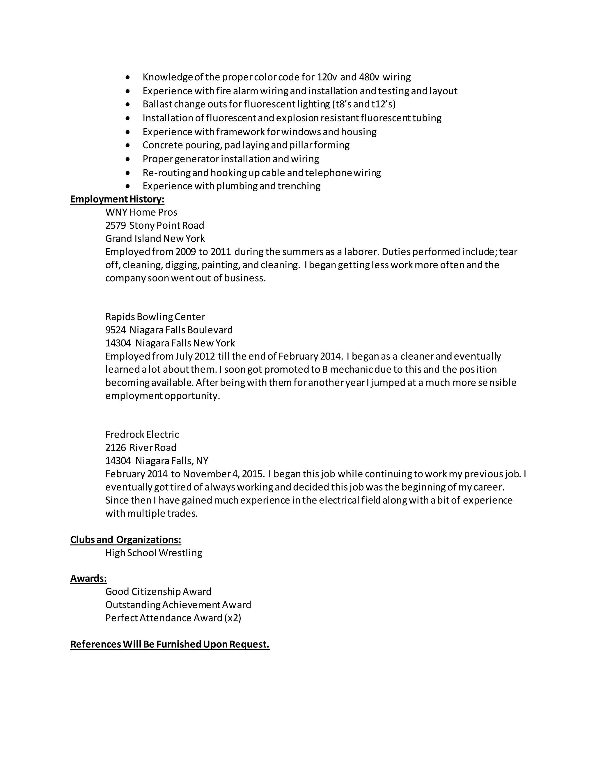 David Perry's Resume | PDF