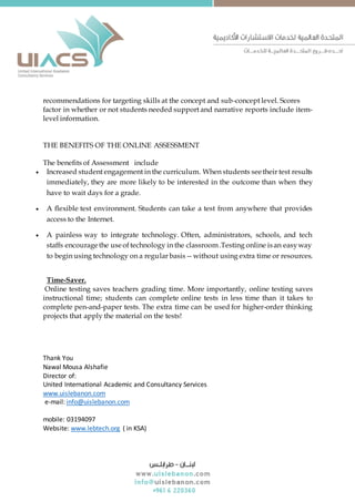 United International Academic and Consultancy Services | DOCX