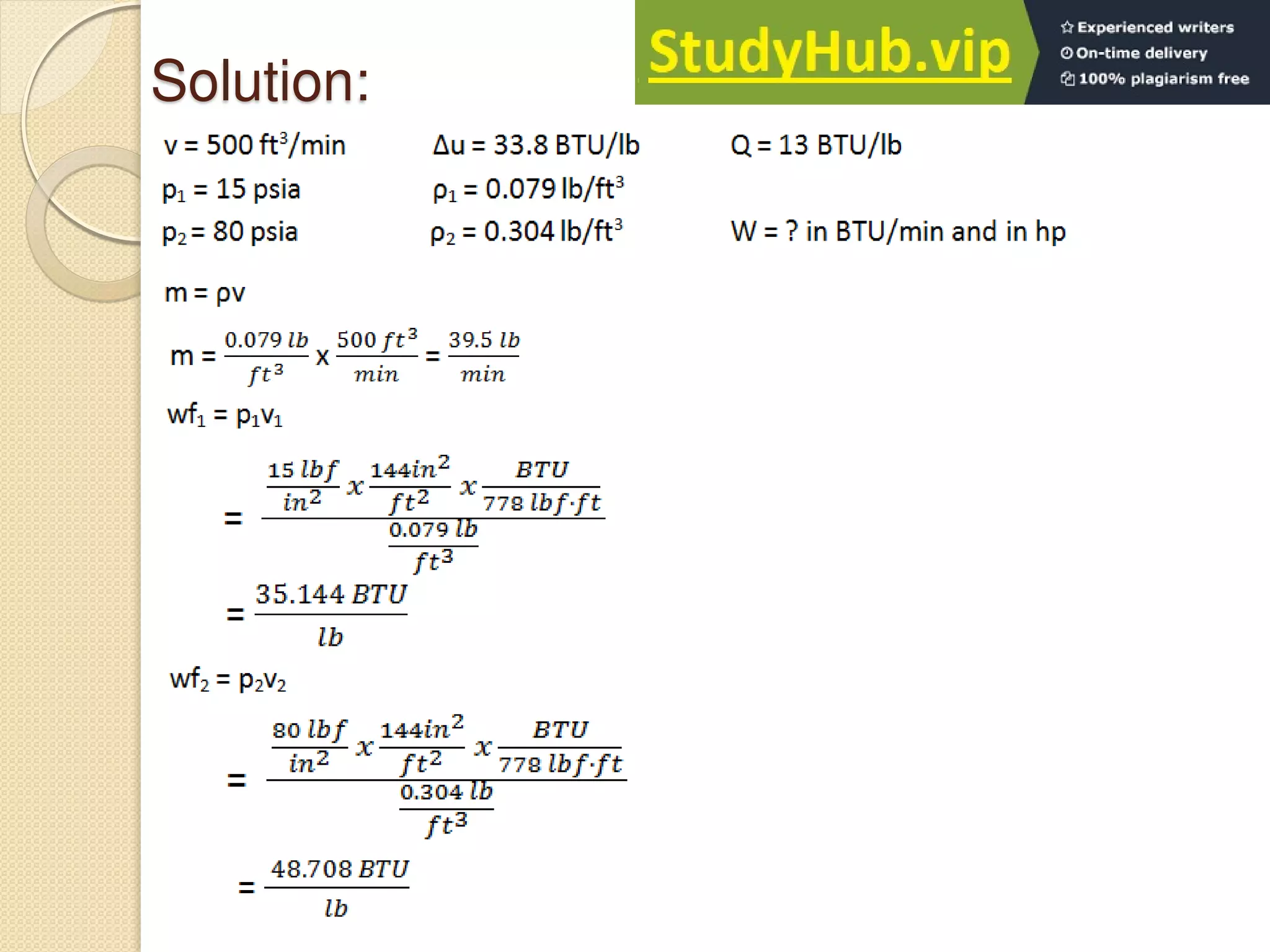 65309451 Thermodynamics Assignment Ec41Fa2 | PDF