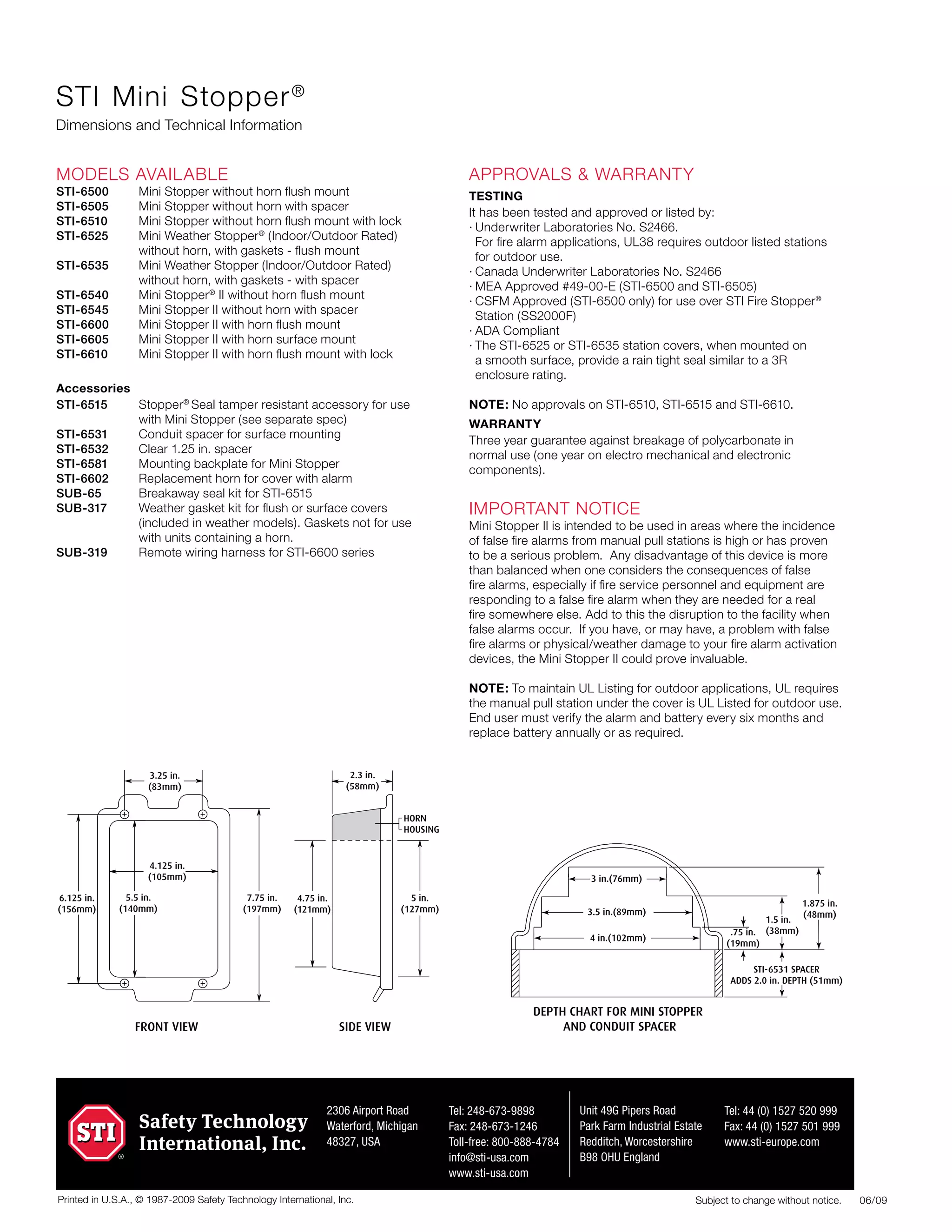 STI 6531B Data Sheet | PDF