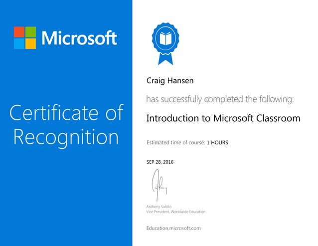Introduction to Microsoft Classroom | PDF