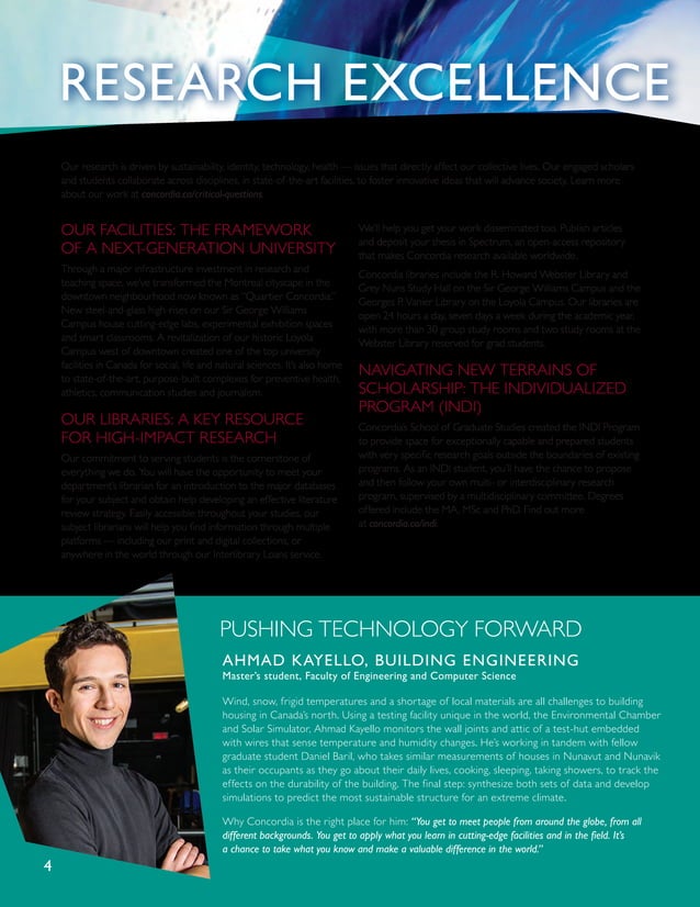 Graduate_Viewbook_2015 | PDF | Postgraduate Education | College Education