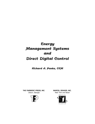 Energy Management Systems Direct Digital Control Richard Panke | PDF