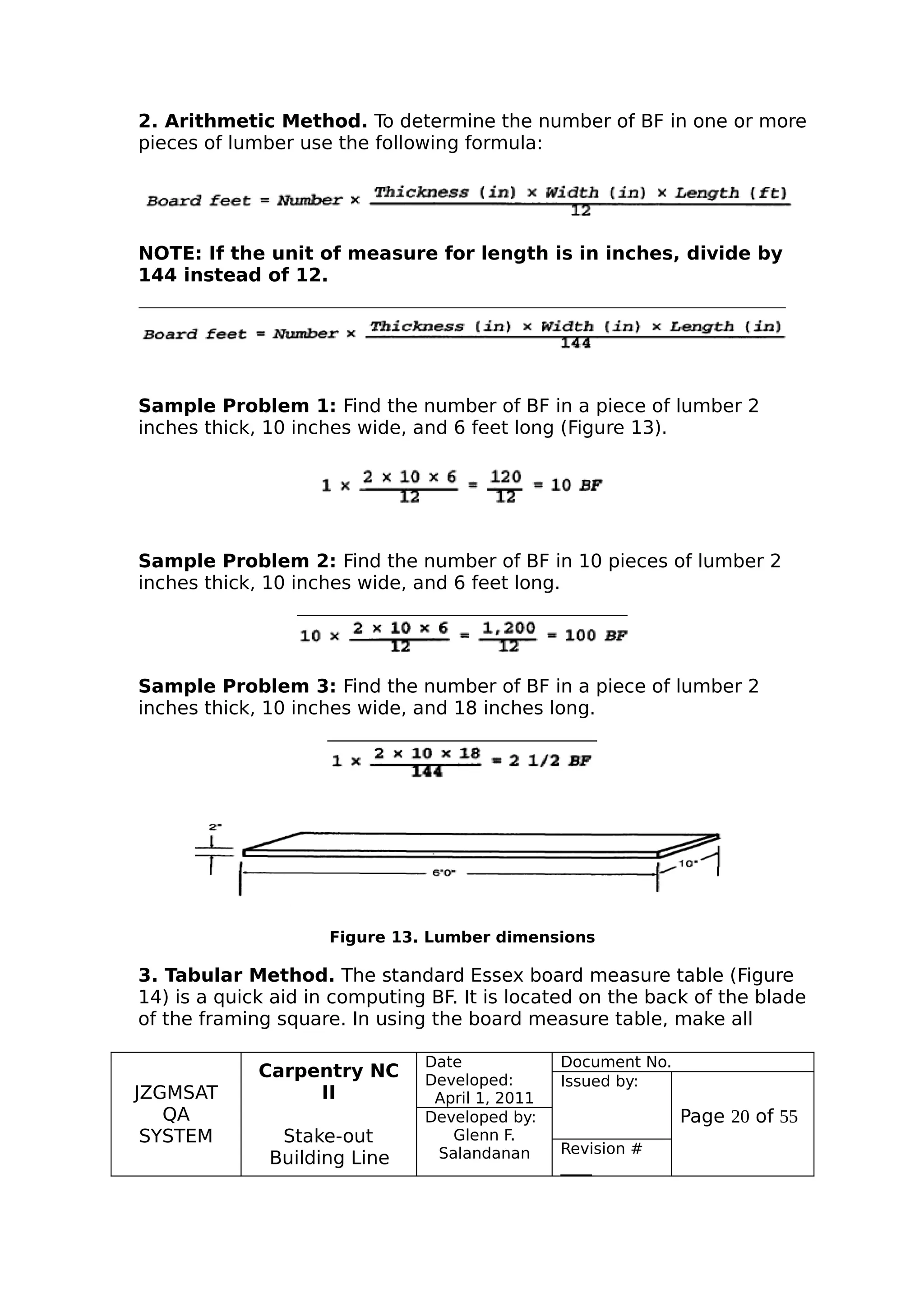 COMPETENCY BASED LEARNING MATERIALS CARPENTRY-staking-out-building ...