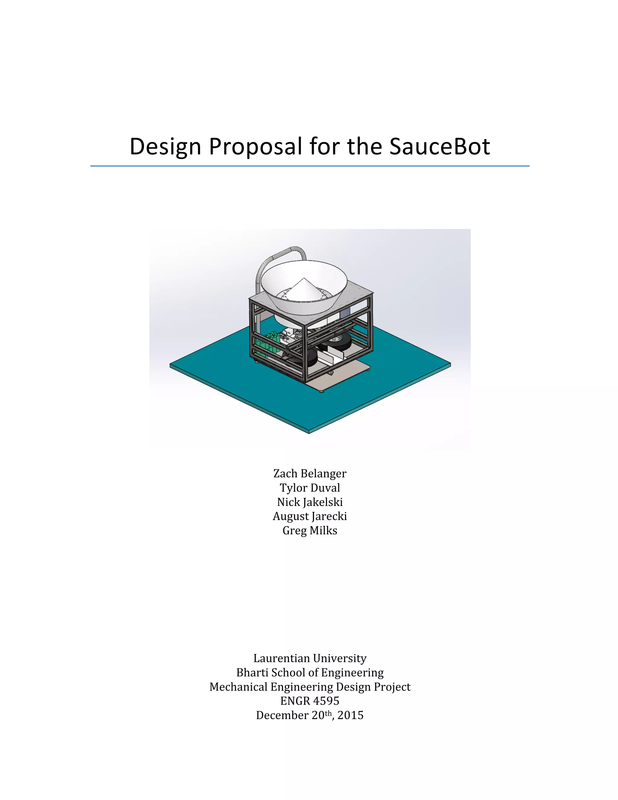 Design Proposal Capstone | PDF
