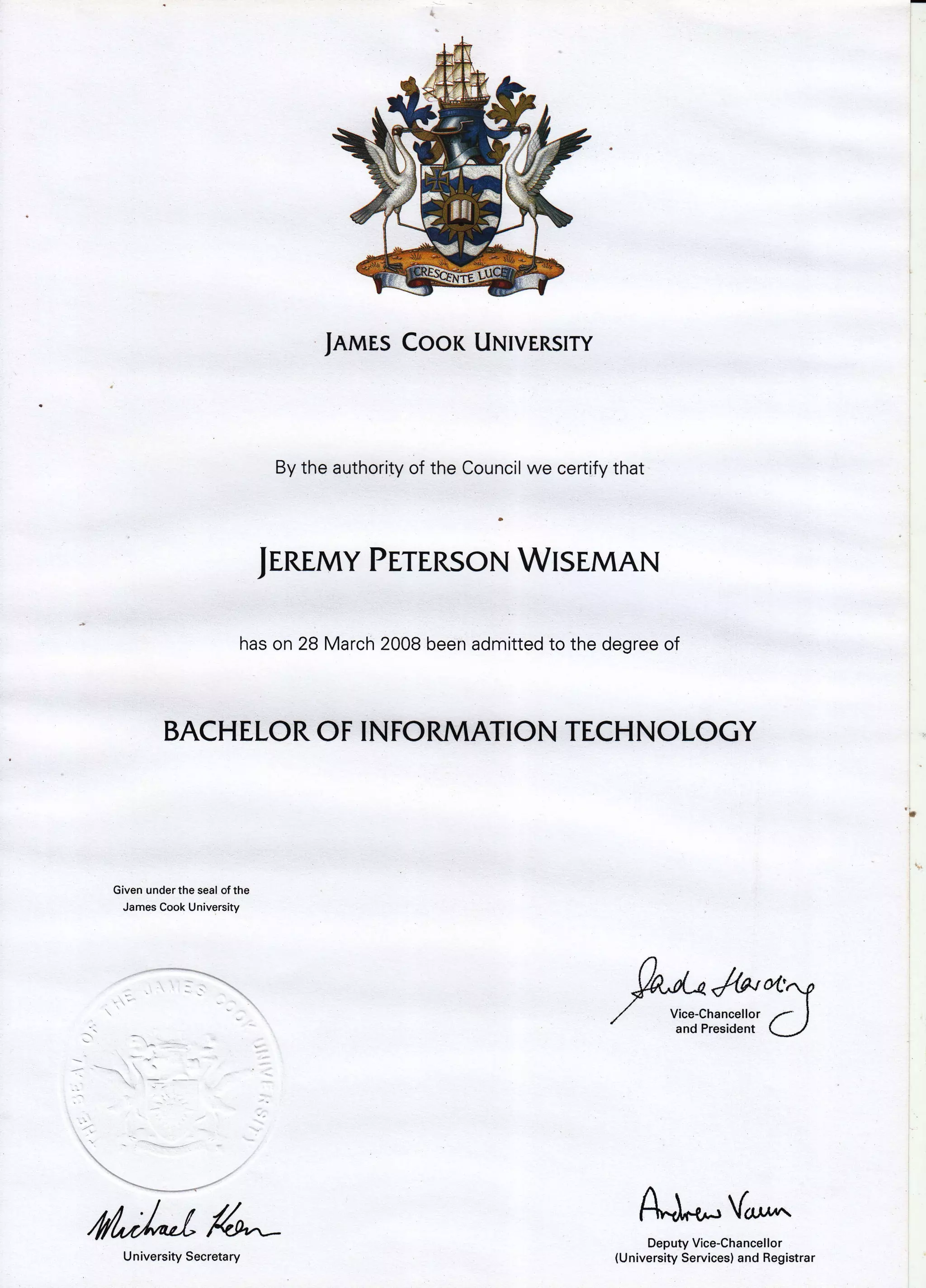 JCU grad cert | PDF