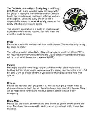 Staff Safety Day Flyer email | PDF