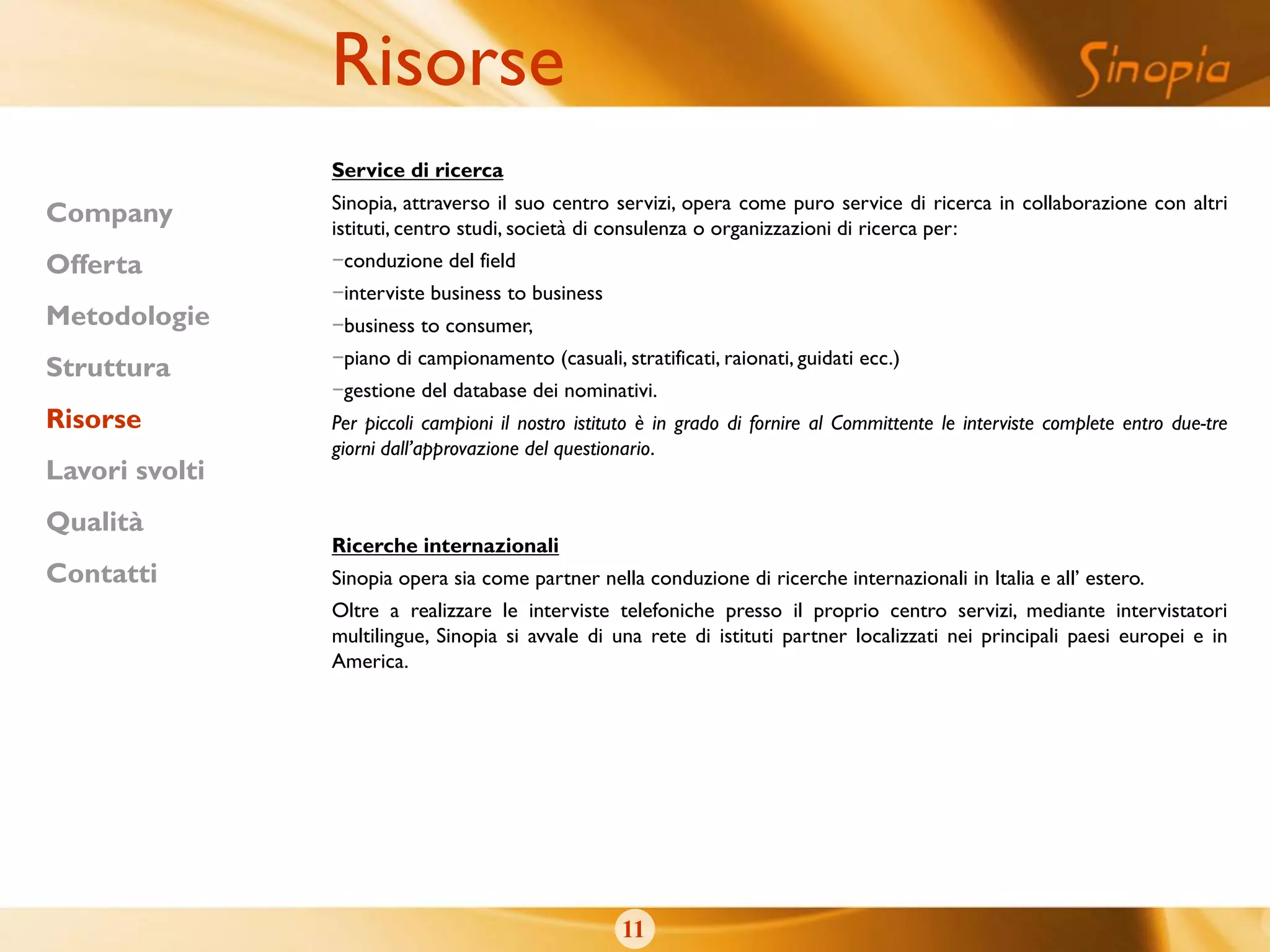 Presentazione_Sinopia_2010 | PPT