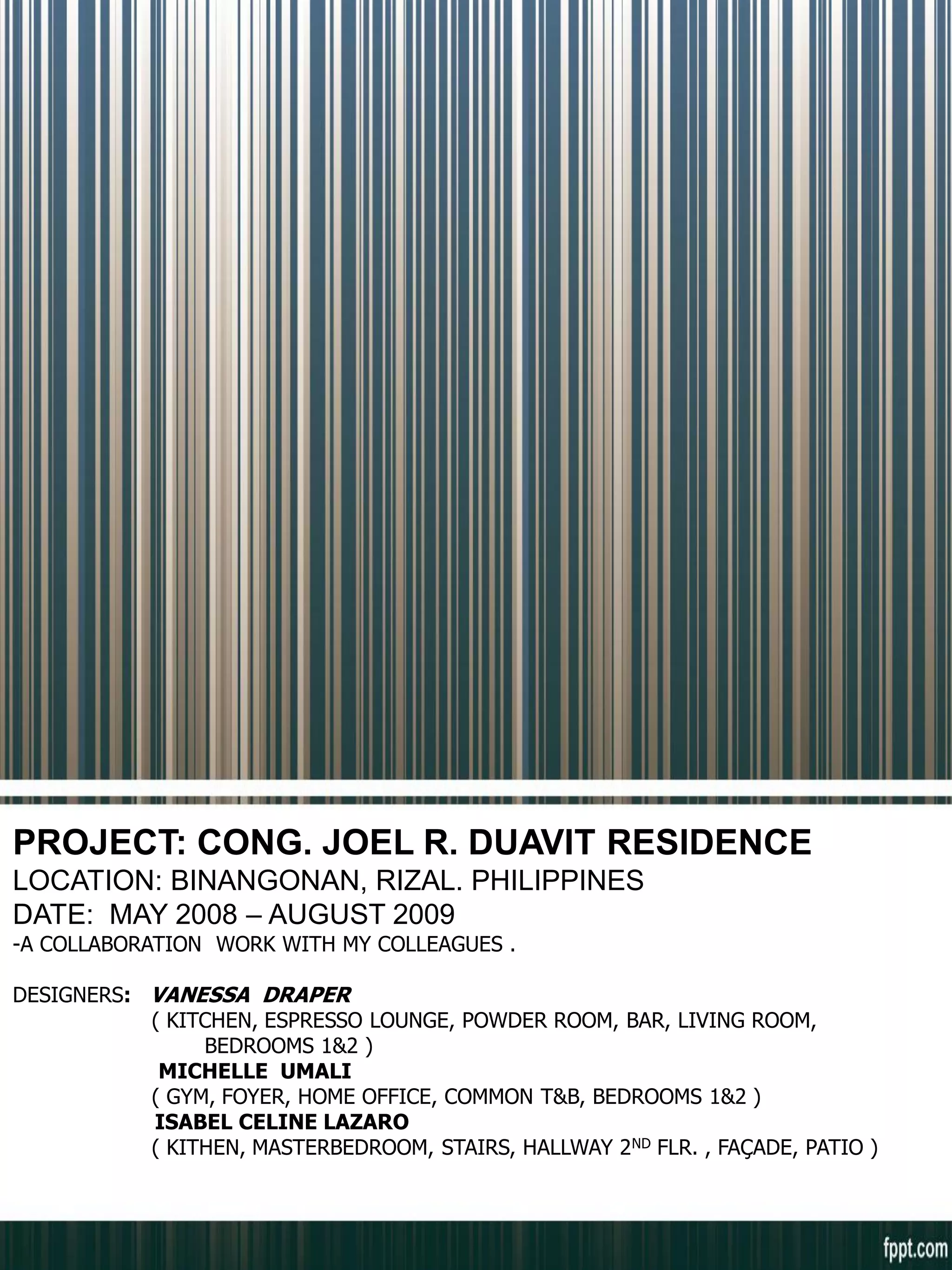 Freelance Proj. for Congressman. Joel Duavit (Rizal). portfolio-V.DRAPER | PDF