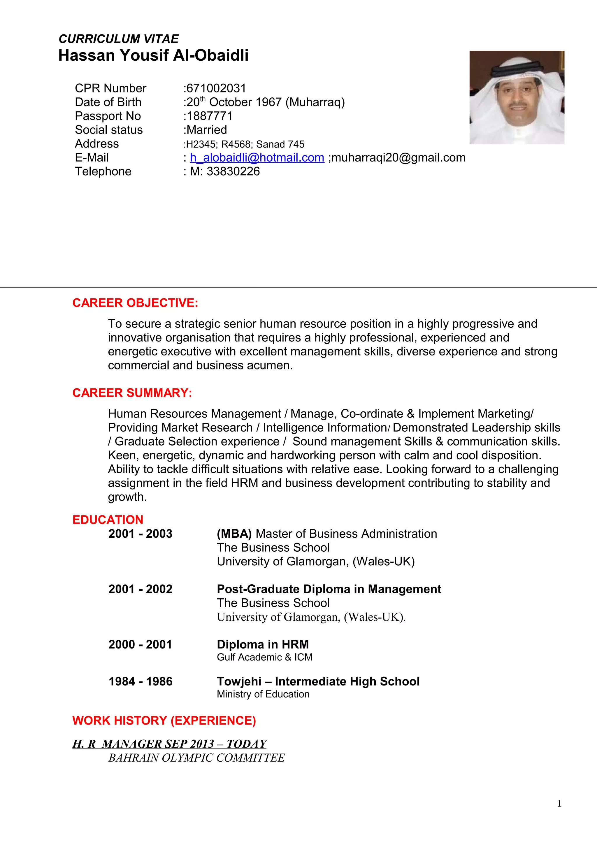 CURRICULUMVITAE | PDF