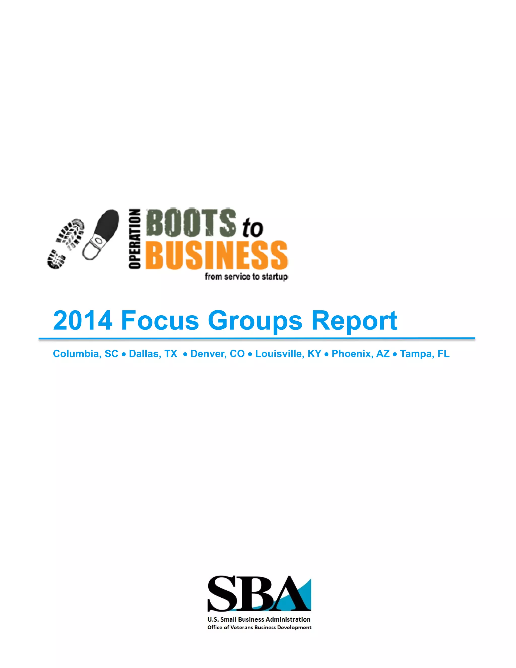 Focus Group Report | PDF
