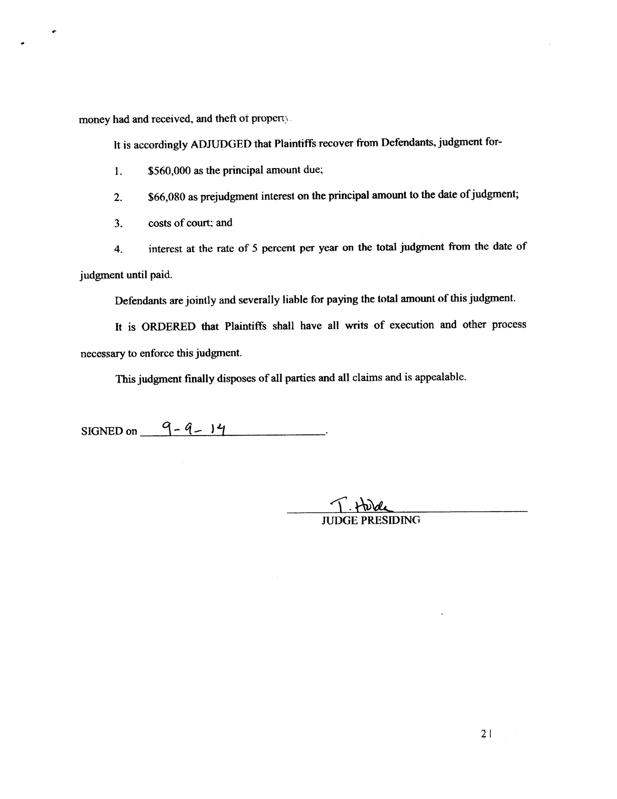 NY Bo Crawley Judgment | PDF
