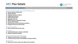 MEC with Limited Benefits v2 (3) | PPTX