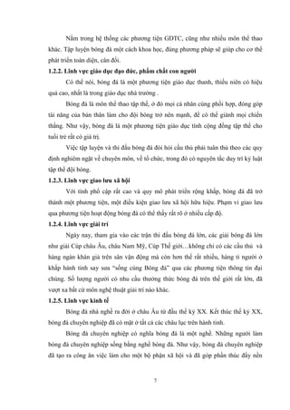 BÀI GIẢNG MÔN: BÓNG ĐÁ | PDF