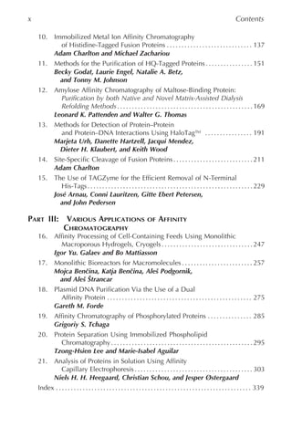 Affinity Chromatography Methods and Protocols 2nd Edition Ana Cecília A ...