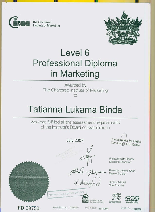 CIM Certificates0001 | PDF