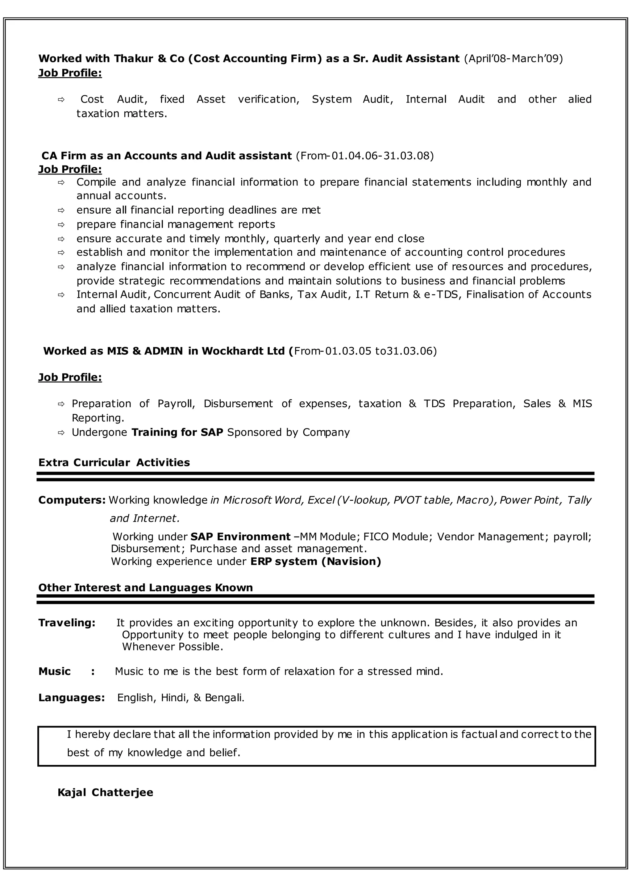 Kajal Chatterjee | DOCX