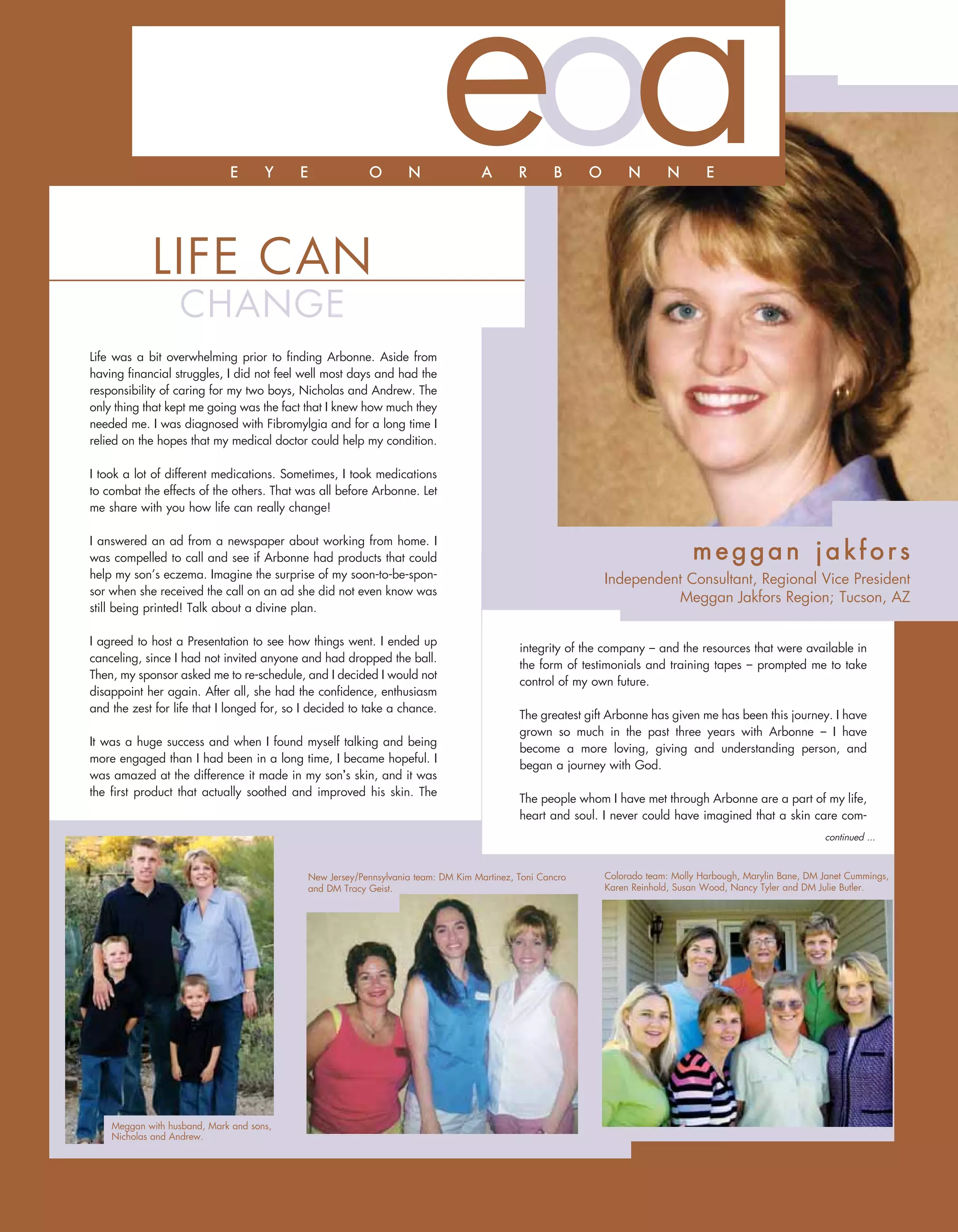 Meggan Eye on Arbonne | PDF