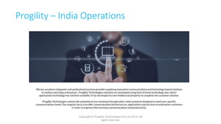 Progility Brief Presentation | PDF