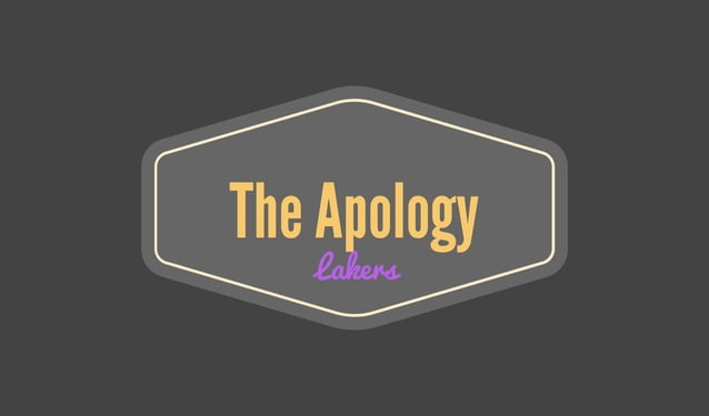 The Apology, Official Graphic | PPT
