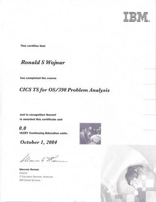 CICS TS for OS 390 Problem Analysis | PDF | Computer Software and Applications | Computing