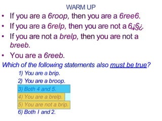 if then statements power point presentation | PPTX