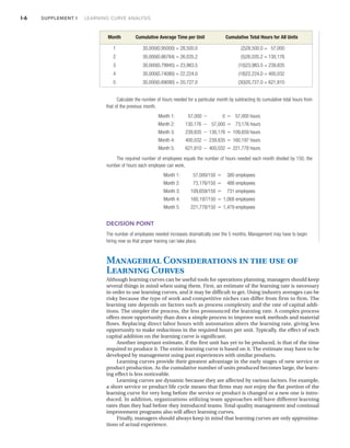 Learning curve analysis | PDF