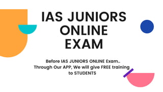 Junior ias career IPs ias upsc ifs irs.pdf