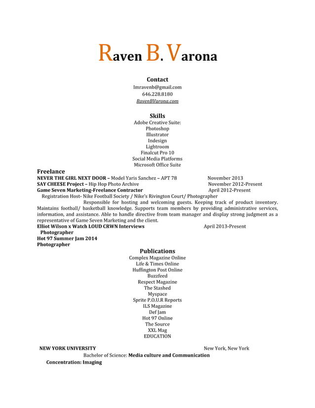 Raven_B_Varona_photoResume | PDF