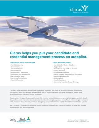 BrightLink_Clarus_Services (3) | PDF