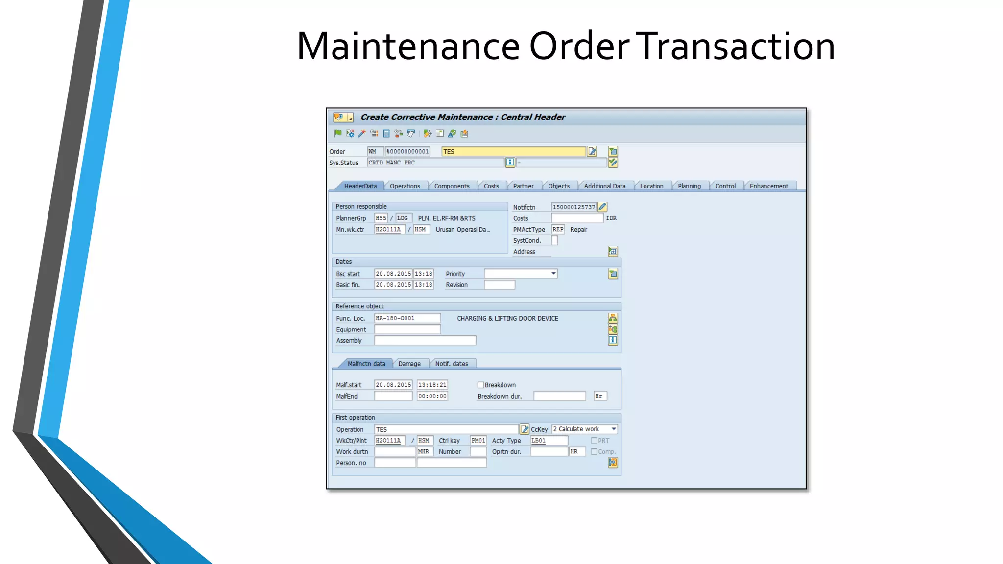 SAP PM Plant Maintenance Overview | PDF