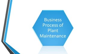 SAP PM Plant Maintenance Overview | PDF