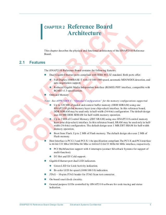 iSNAP2110 Reference Board_Design Guide_w