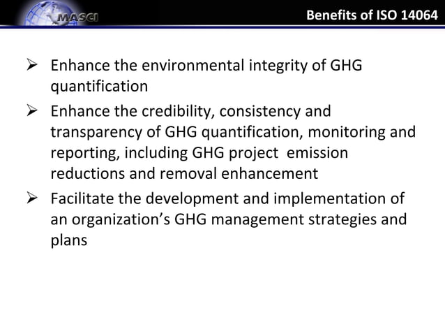658695151-Introduction-to-ISO-14064-MASCI.pdf | Environmental Services ...