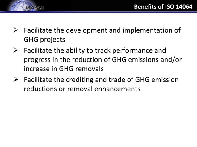 658695151-Introduction-to-ISO-14064-MASCI.pdf | Environmental Services ...