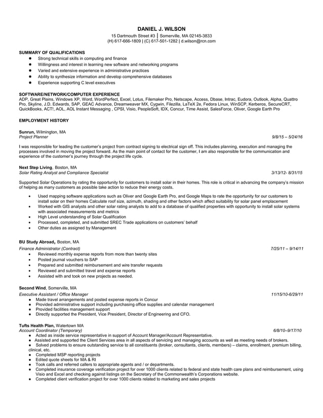 Wilson_resume | PDF
