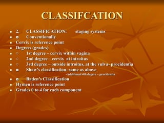 Uterovaginal-Prolapse/Pelvic-organ-prolapse | PPT