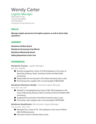 Resume (1) | PDF