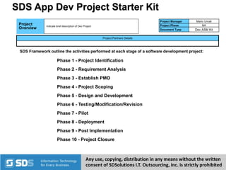 SDS App Dev Project Starter Kit | PDF
