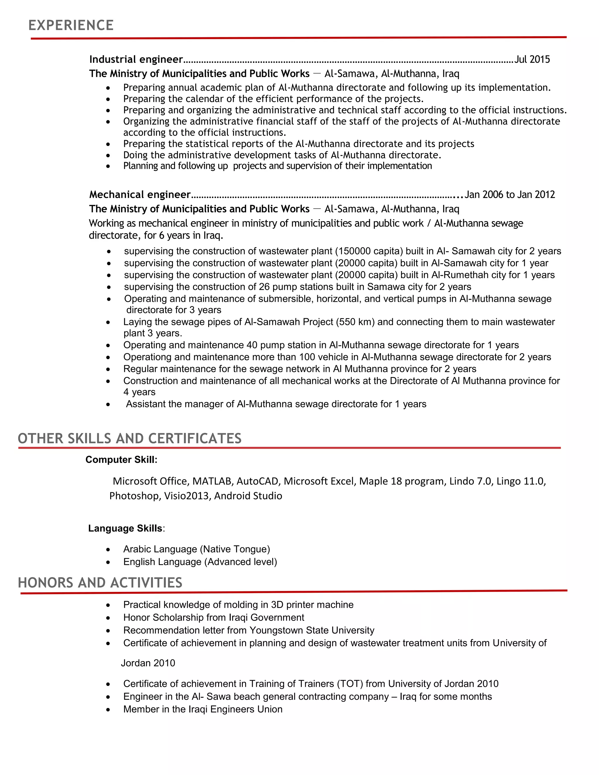 Ali's Resume33 | PDF