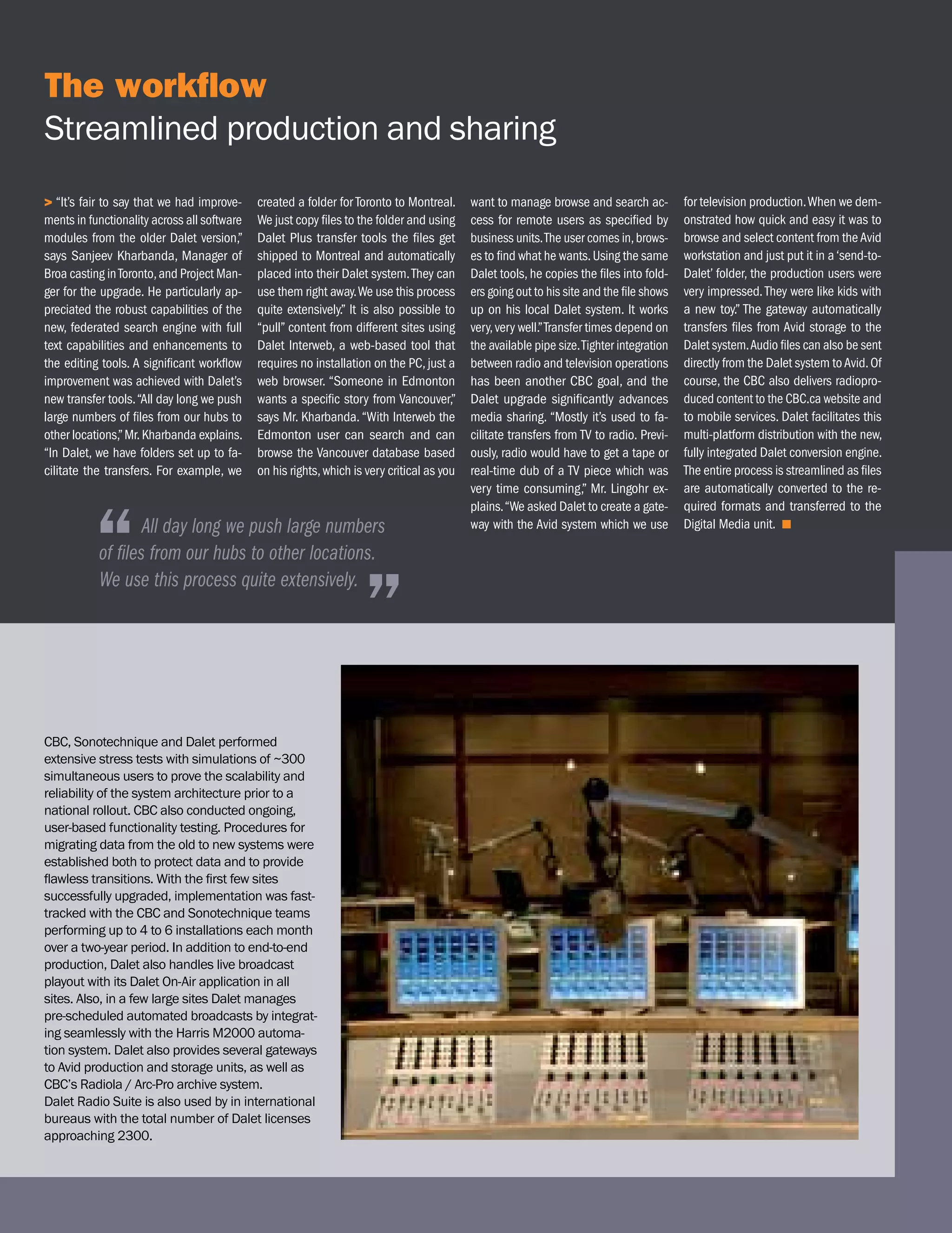 Dalet Case Study | PDF