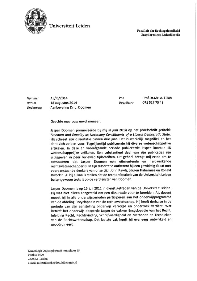 Referentie Afshin Ellian | PDF